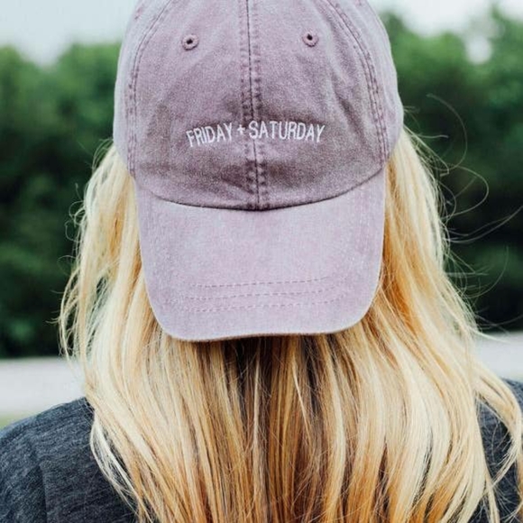 Kooky's Kloset | Accessories | Friday Saturday Logo Hat | Poshmark